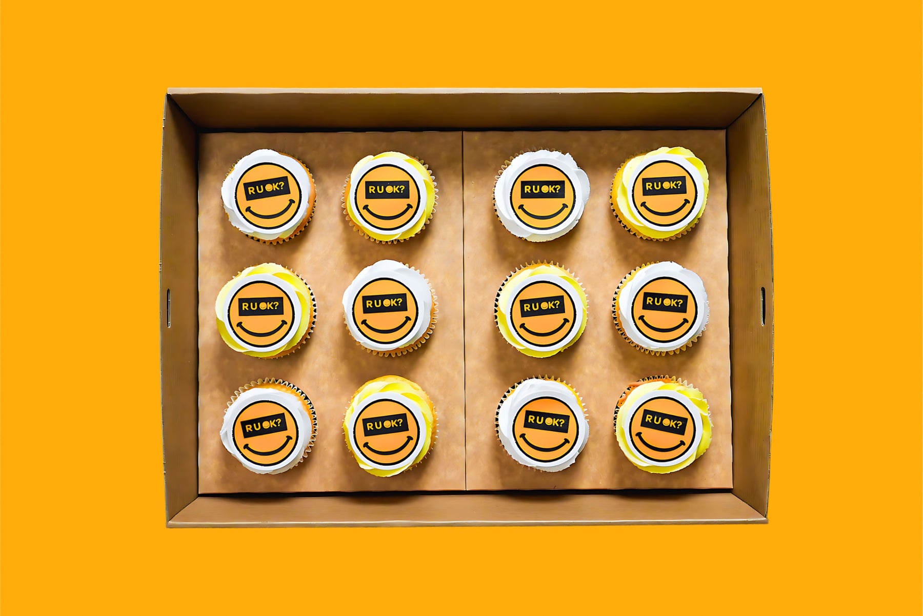 RUOK? Cupcakes Box - Mr T's Bakery