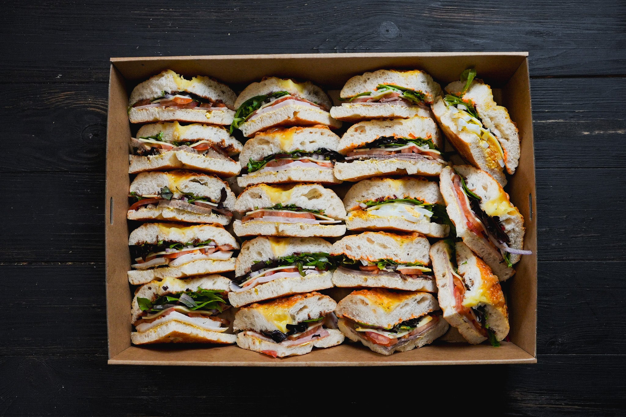 Sandwich Platters In Brisbane For Corporate Catering - Mr T's Bakery
